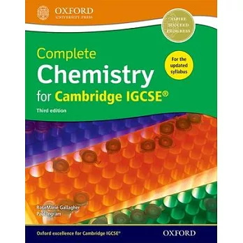 博客來-Complete Chemistry for Cambride Igcserg Student Book