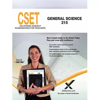 博客來-Cset Foundational - Level General Science (215)