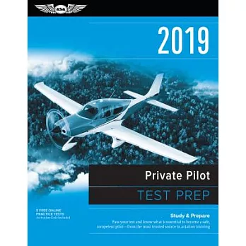 博客來-Private Pilot Test Prep 2019 / Airman Knowledge Testing Supplement ...