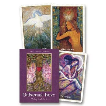 博客來-Universal Love Healing Oracle Cards