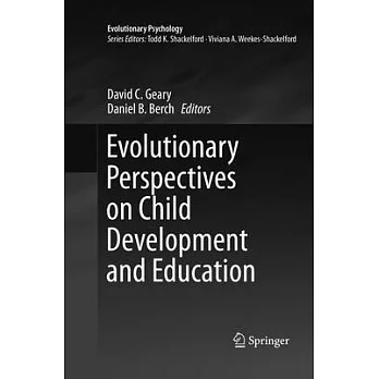 博客來-Evolutionary Perspectives on Child Development and Education