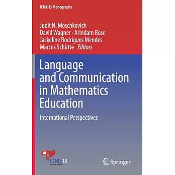 博客來-Language and Communication in Mathematics Education: International ...