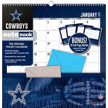 博客來-Dallas Cowboys 2020 Calendar