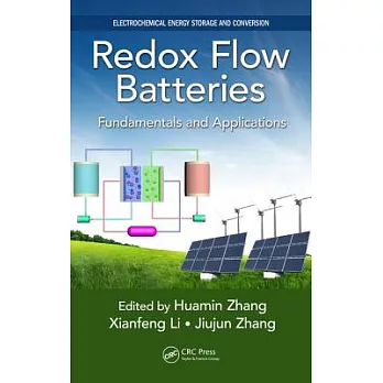 博客來-Redox Flow Batteries: Fundamentals and Applications