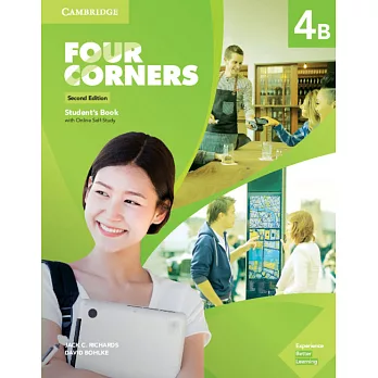 博客來-Four Corners Level 4B Student’s Book with Online Self-study