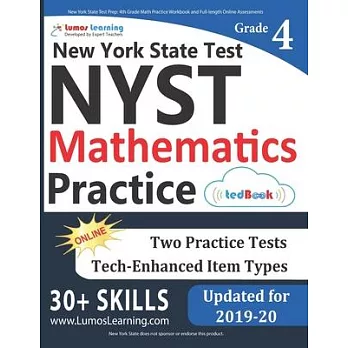 博客來-New York State Test Prep: 4th Grade Math Practice Workbook and Full ...