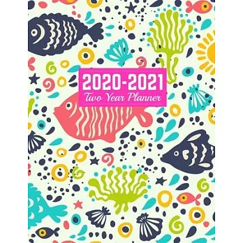 博客來-2020-2021 Two Year Planner: Neat Calendar Year Vision Planner ...