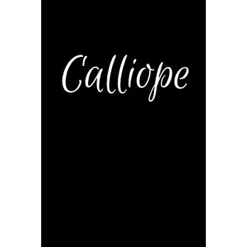 博客來-Calliope: Notebook Journal for Women or Girl with the name Calliope ...