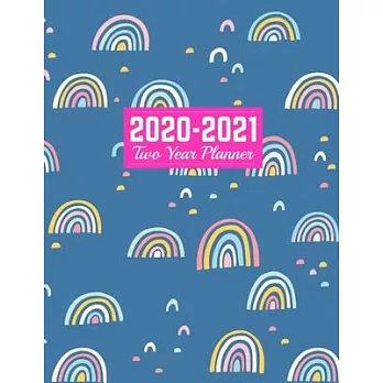 博客來-2020-2021 Two Year Planner: Daily Weekly Monthly 2020-2021 Planner ...