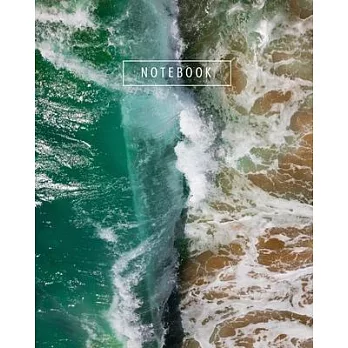 博客來-Notebook: Ocean Journal Notebook (8x10 in. Lined Composition Notebook 125 pgs) Back to ...