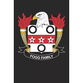 博客來-Fogg: Fogg Coat of Arms and Family Crest Notebook Journal (6 x 9 ...
