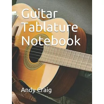 博客來-Guitar Tablature Notebook