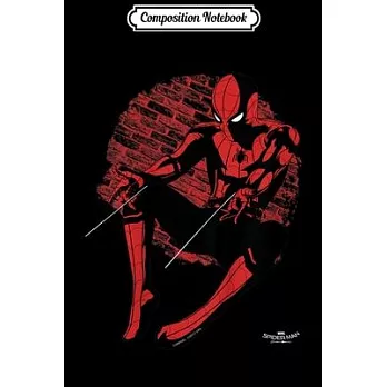 博客來-Composition Notebook: Kids Marvel Spider-Man Homecoming In The ...
