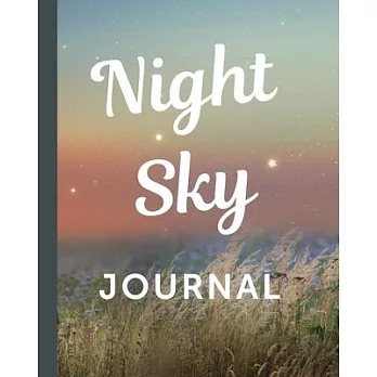 博客來-Night Sky Journal: Astronomer Notebook - Lunar Moon - Outer Space ...