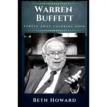 博客來-Warren Buffett Stress Away Coloring Book: An Adult Coloring Book ...