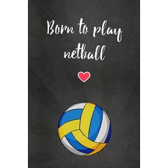 博客來-Thick Notebook: Lined Journal (120 Pages) - Netball Gifts, Gifts ...