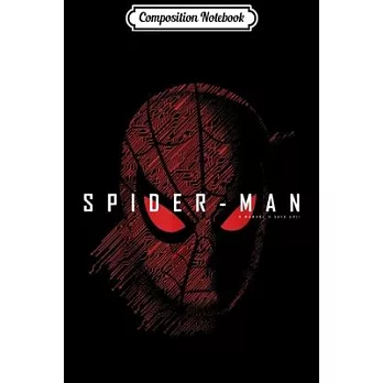 博客來-Composition Notebook: Marvel Spider-Man far from Home Tech Spider ...
