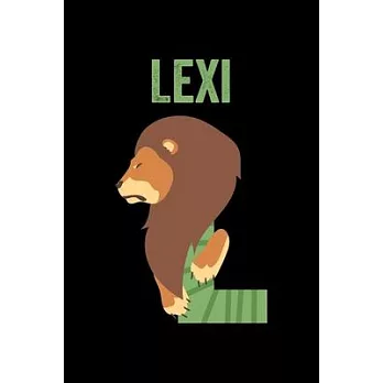 博客來-Lexi: Animals Coloring Book for Kids, Weekly Planner, and Lined ...