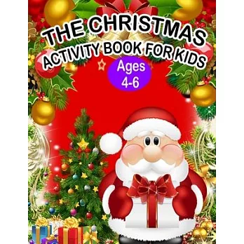 博客來-The Christmas Activity Book for Kids Ages 4-6: A Creative Holiday ...