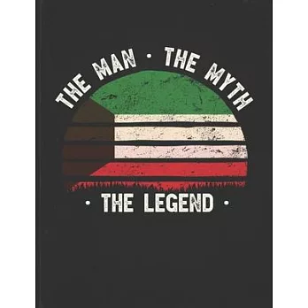 博客來-The Man The Myth The Legend: Kuwait Flag Sunset Personalized Gift ...