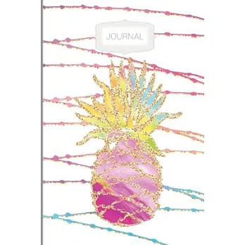 博客來-Journal: Party Pineapple Dot Grid Journal Gift Notebook, Dotted Grid Bullet Notebook ...