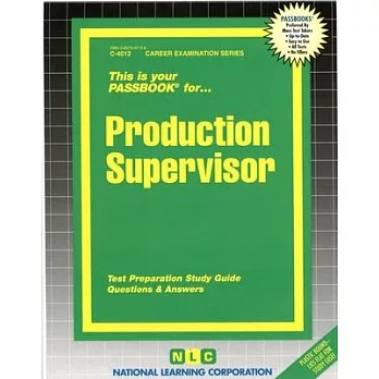 博客來-Production Supervisor