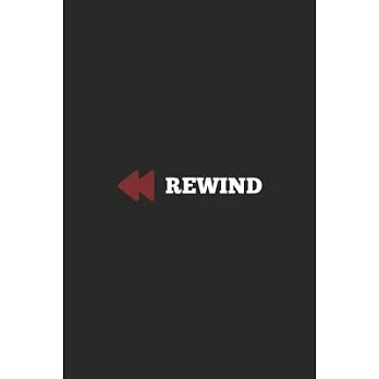 博客來-REWIND Play Back NoteBook: REWIND Notebook