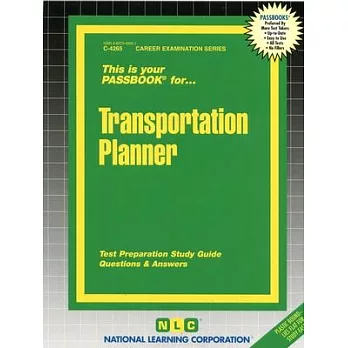 博客來-Transportation Planner: Passbooks Study Guide