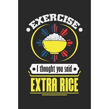 博客來-Exercise I Thought You Said Extra Rice: Philippinen Essen Witz ...