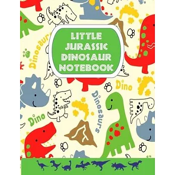 博客來-Little Jurassic Dinosaur Notebook: Super Kidz - Writing, Printing ...