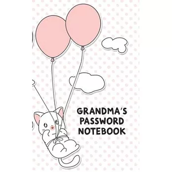 博客來-Grandma’’s Password Notebook: Username and Internet Password Keeper ...