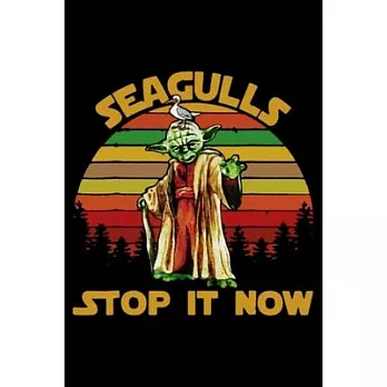 博客來-Seagulls Stop It Now Retro Low: Notebook Journal Composition Blank ...