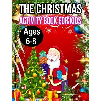 博客來-The Christmas Activity Book for Kids Ages 6-8: A Creative Holiday ...