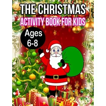 博客來-The Christmas Activity Book for Kids Ages 6-8: A Creative Holiday ...