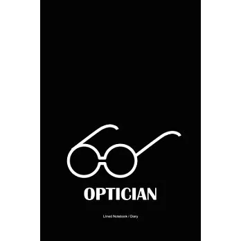 博客來-Optician gifts: Lined notebook / jurnal to write in - Eye doctor ...