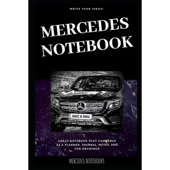博客來-Mercedes Notebook: Great Notebook for School or as a Diary, Lined ...