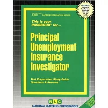 博客來-Principal Unemployment Insurance Investigator: Passbooks Study Guide