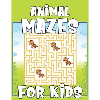 博客來-Animal Mazes For Kids: Great for Developing Problem Solving Skills ...