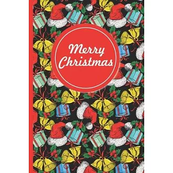 博客來-Merry Christmas - Jingle Bell Santa Claus: 6x9 120 BLANK Pages ...
