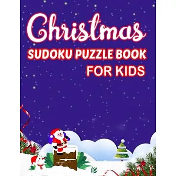 博客來-Christmas Sudoku Puzzle Book For Kids: 235 Soduku Puzzles Game For ...