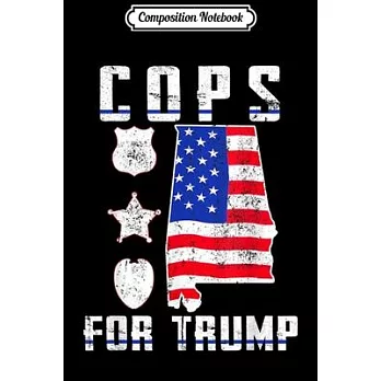 博客來-Composition Notebook: Alabama Cops For Trump 2020 Journal/Notebook ...