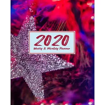 博客來-2020 Planner Weekly & Monthly 8x10 Inch: Star One Year Weekly and ...