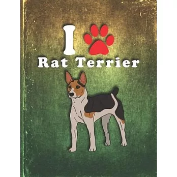 博客來-Rat Terrier: Dog Journal Notebook for Puppy Owner Gratitude Kids ...