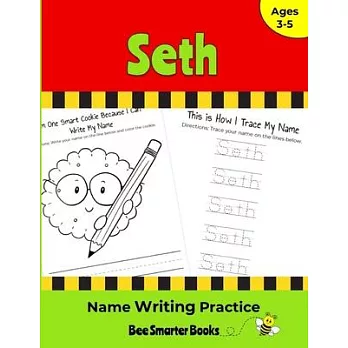 博客來-Seth Name Writing Practice: Personalized Name Writing Activities ...