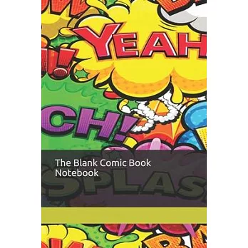 博客來-The Blank Comic Book Notebook: Original Design - Create Your Own ...
