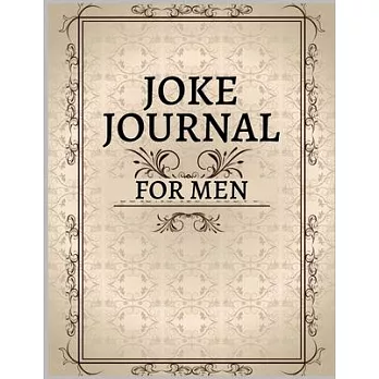 博客來-Joke Journal for Men: write down a cool joke or a funny joke that ...