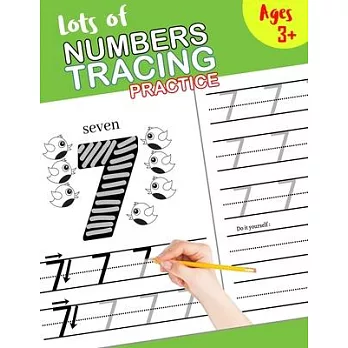博客來-Lots of numbers tracing practice: Learn numbers 0 to 25, Trace ...