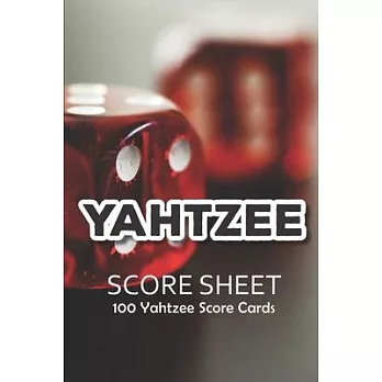 博客來-Yahtzee Score Sheets: Yahtzee score pads for all Game Lovers - 100 ...
