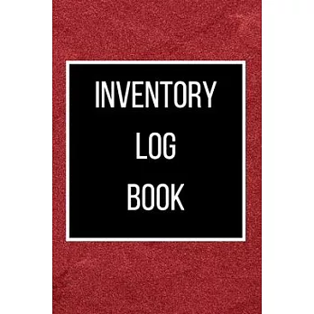 博客來-Inventory Log Book: 120 pages: Size = 6 x 9 inches (double-sided ...