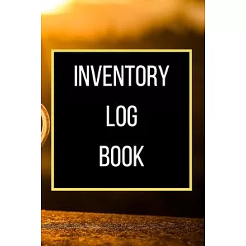 博客來-Inventory Log Book: 120 pages: Size = 6 x 9 inches (double-sided ...